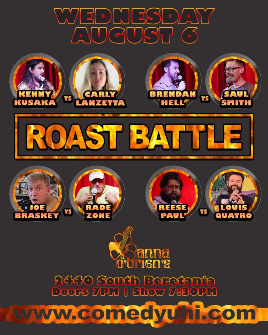 Comedy U ROAST BATTLE | HI93 | Hawaii's Local Hits | Honolulu, HI